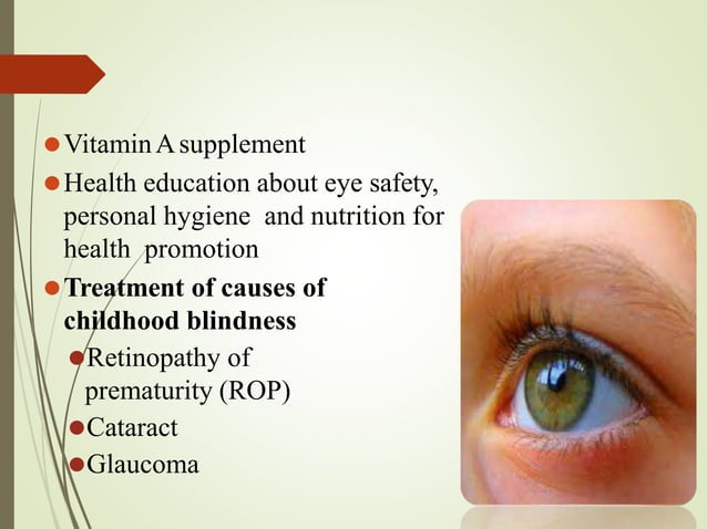 HANDICAPPED CHILDREN.pptx | Eye and Vision Conditions | Diseases and ...