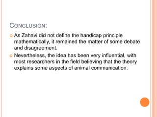 Handicap principle, Sexula selection theory.pdf