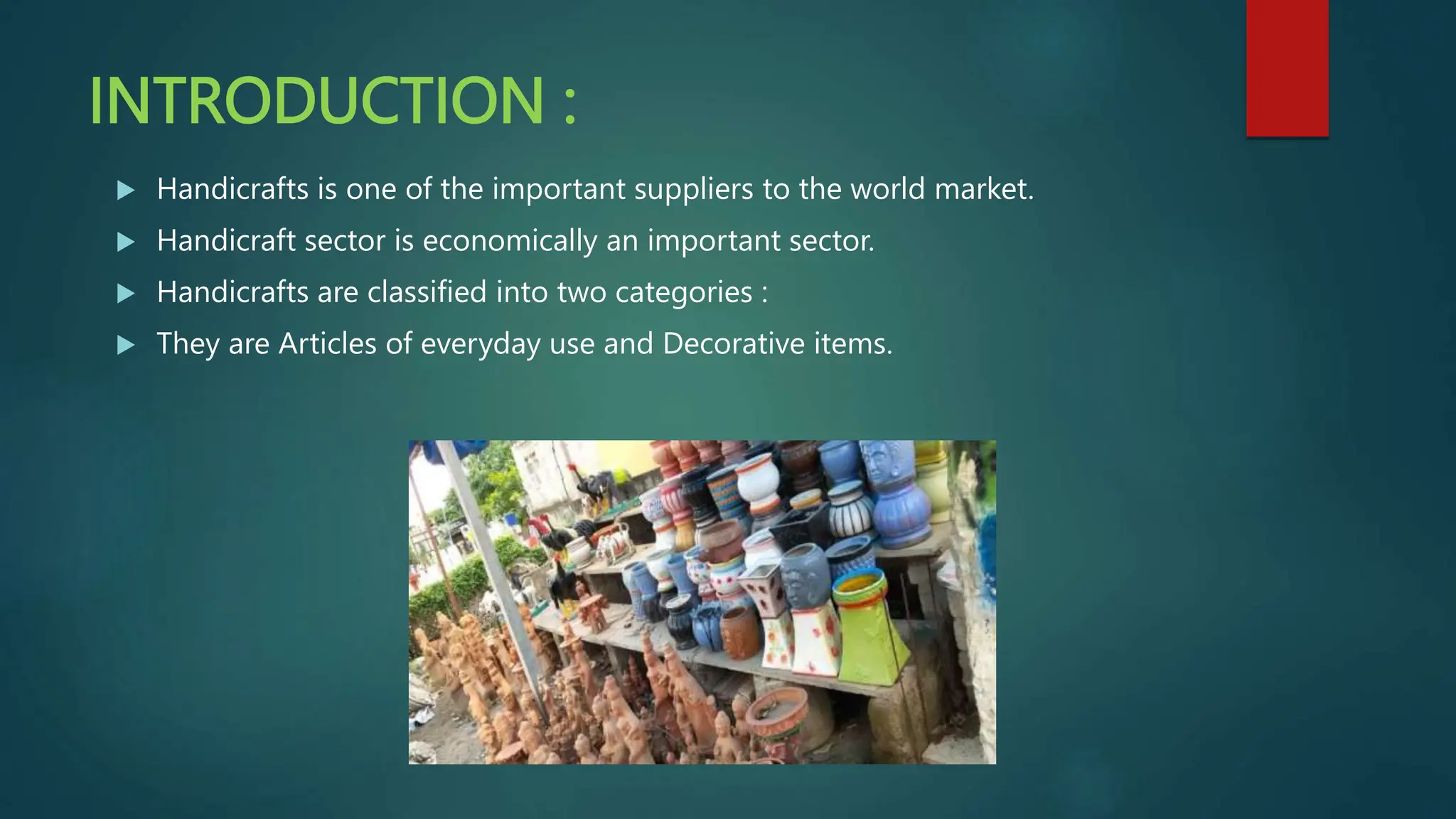 A power point presentation Handicraft.pptx