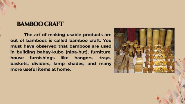Handicraft is Traditional Crafts that will Inspire us how our Ancestor ...