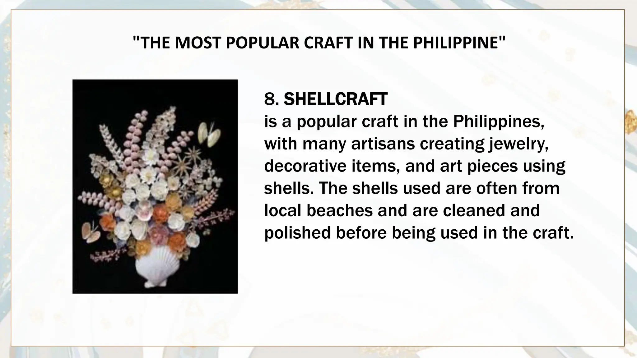 HANDICRAFT- Handicraft lesson and discussion | PPT