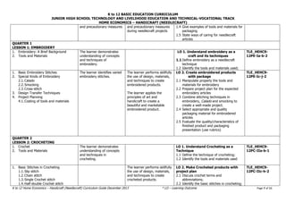 Handicraft needlecraft cg | PDF