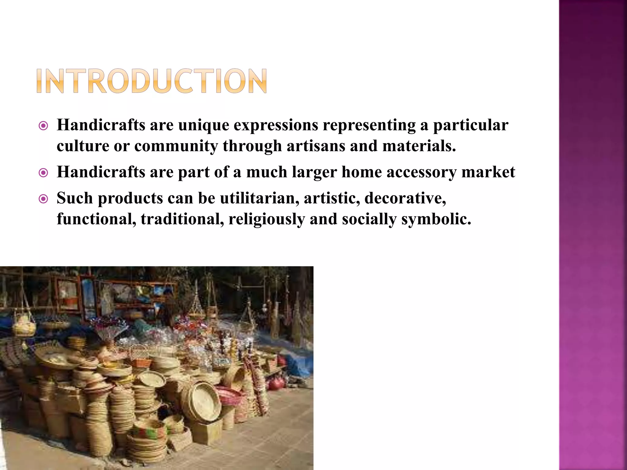 Handicraft Presentation Prepared by Tipu | PPTX