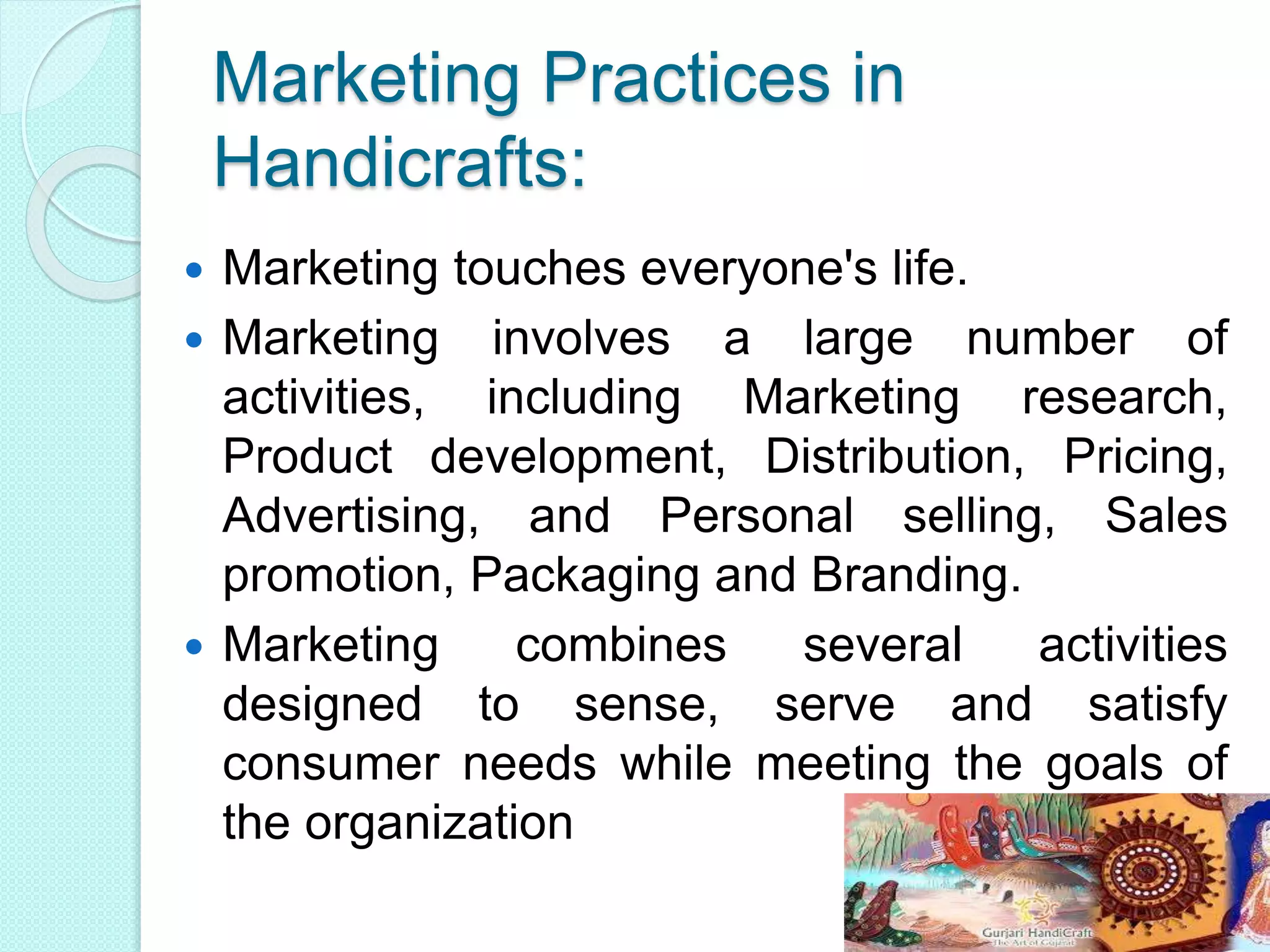 Handicraft products | PPTX