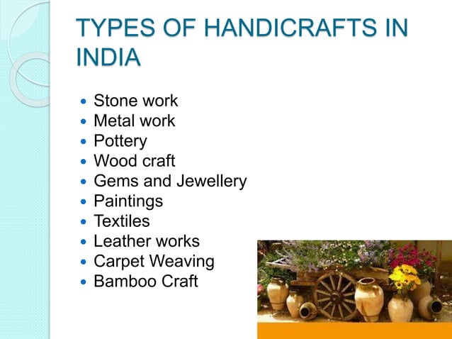 Handicraft products | PPTX | Woodworking | Arts and Crafts