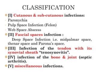 Hand infections | PPT