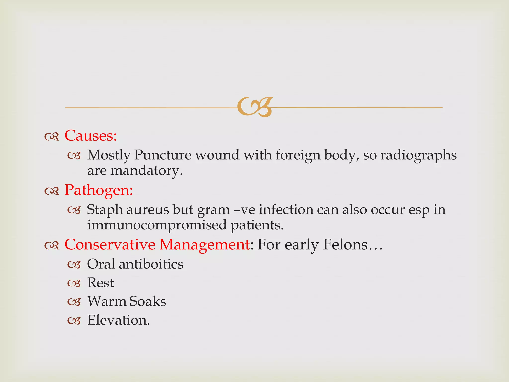 Hand infections | PPTX