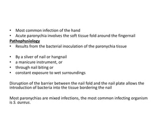 Acute Hand infections | PPTX