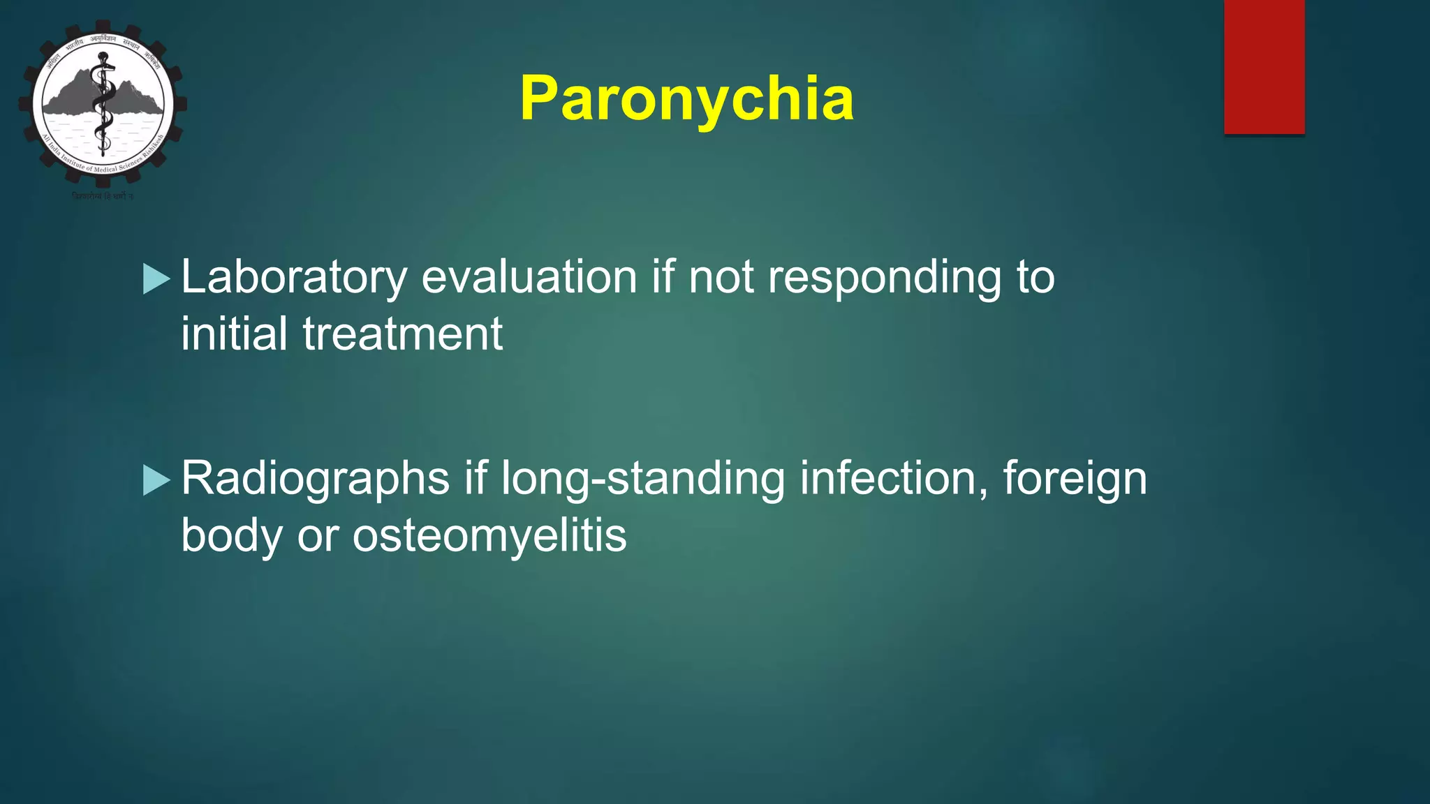 Hand infections | PPTX