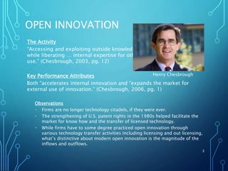 Hand in glove open innovation and the dynamic capabilities framework.open innovation conference ...