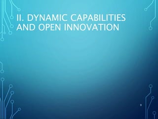 Hand in glove open innovation and the dynamic capabilities framework ...