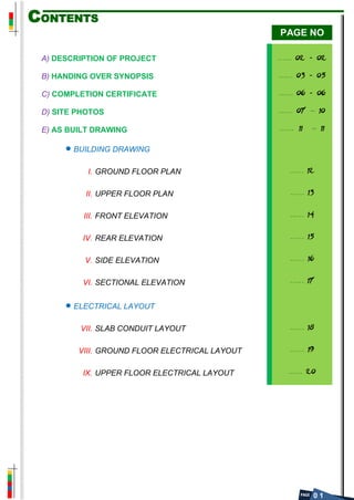 Document for Handing over the building | PDF