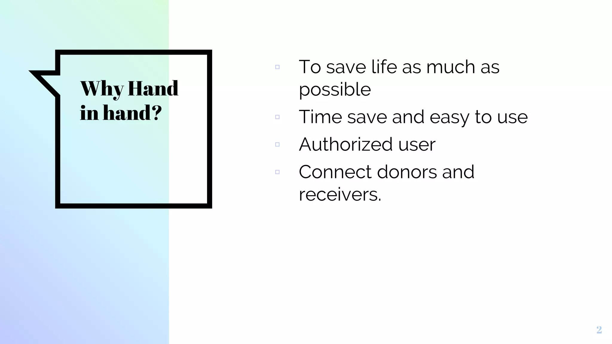 Hand in hand | PPT