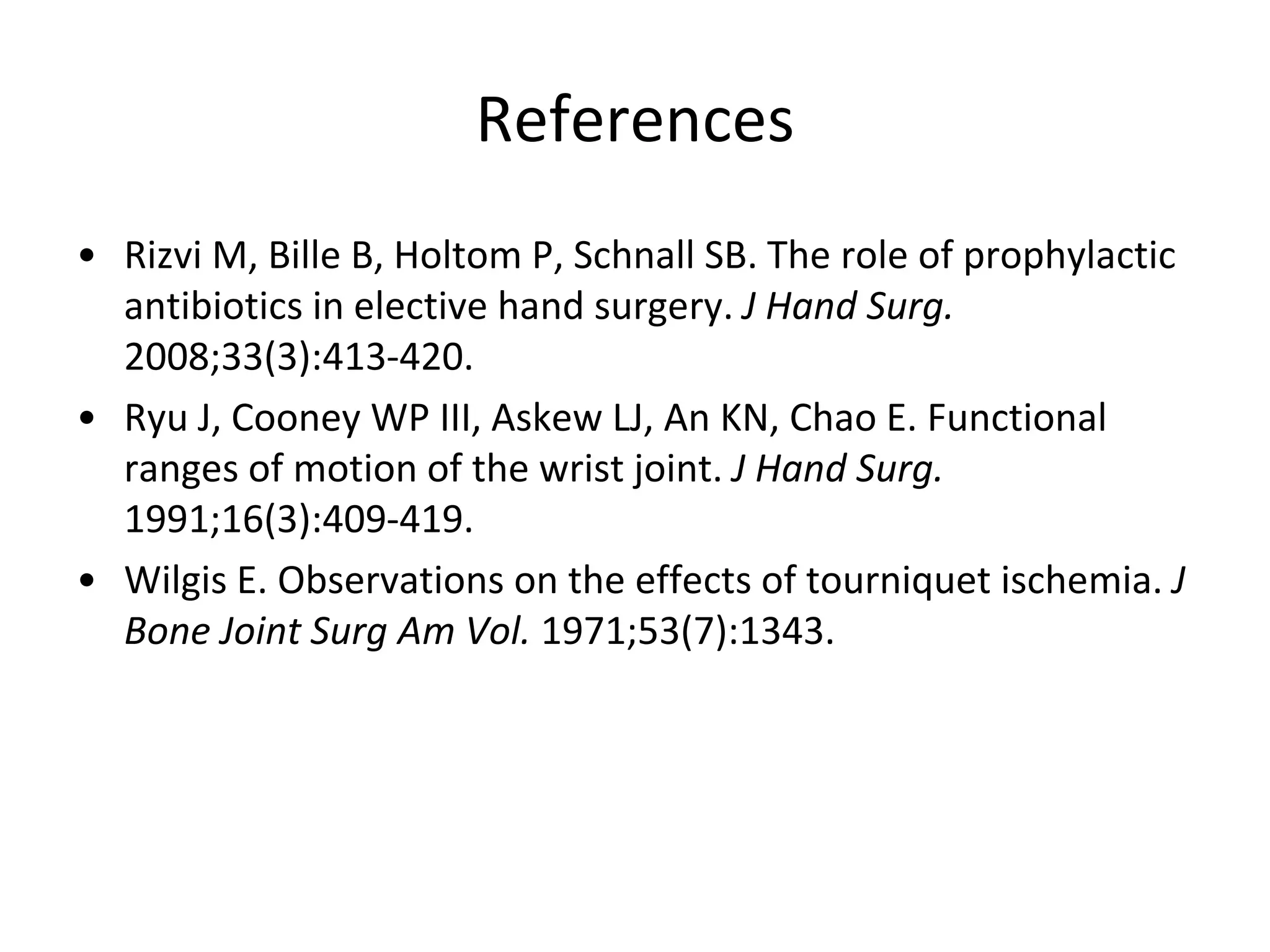 Hand Injuries Overview- Surgery | PPT