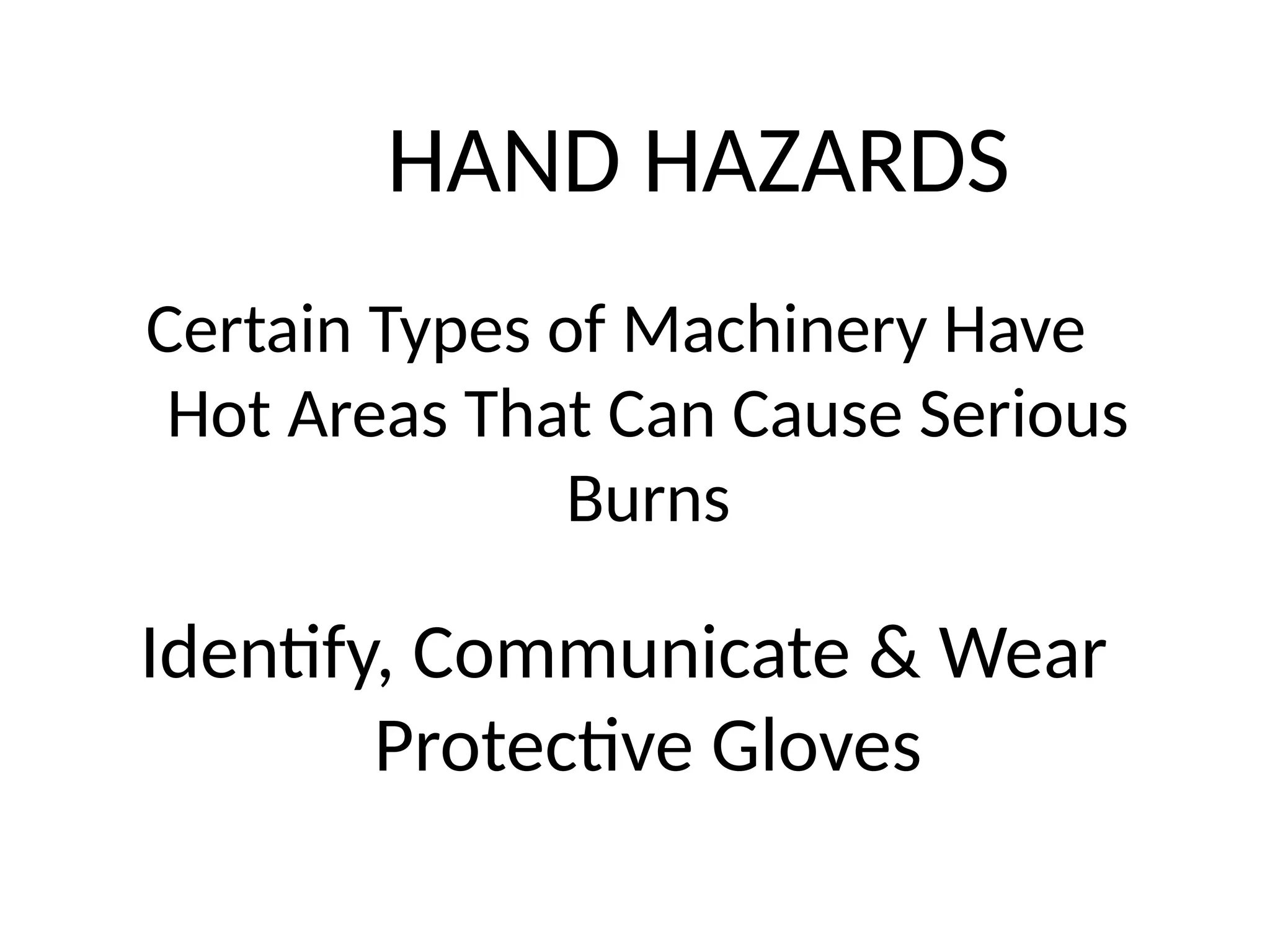 Hand Injury Prevention Campaign Watch Your Finger | PPTX