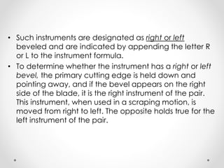 Hand instruments in operative dentistry | PDF