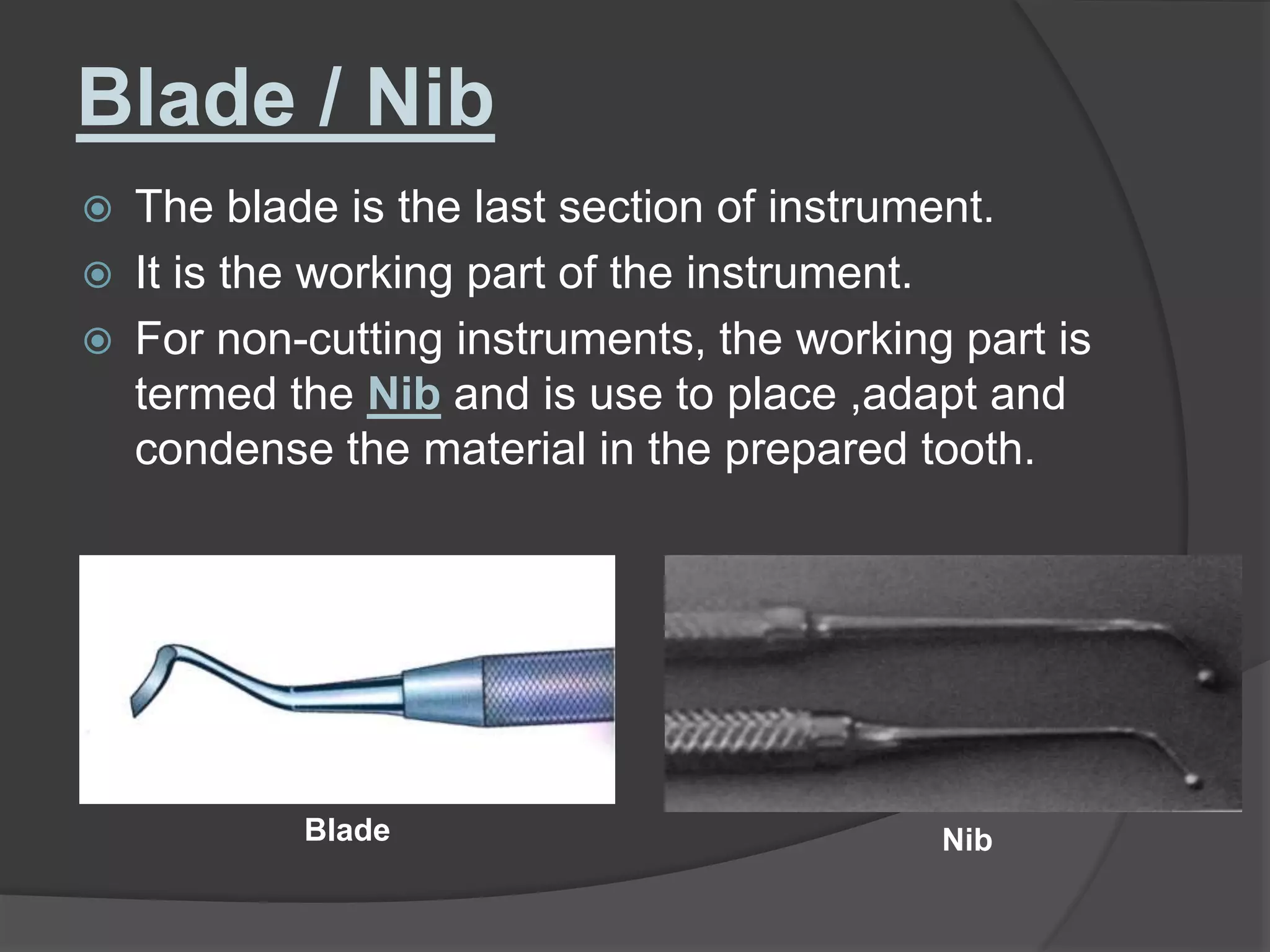 Hand cutting instruments | PPTX