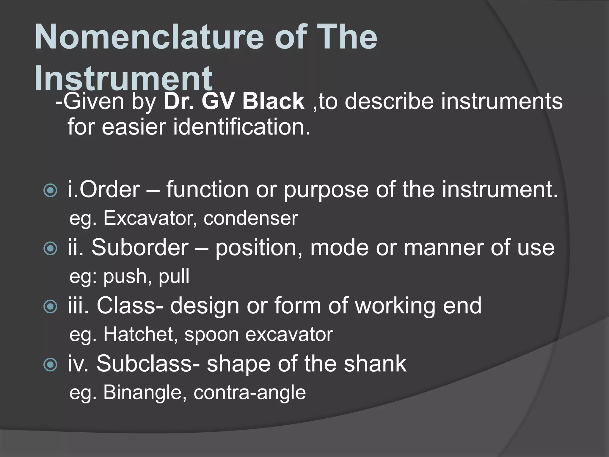 Hand cutting instruments | PPTX