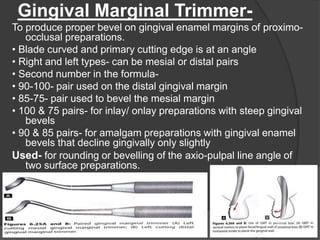 Hand cutting instruments | PPTX | Dental Health | Diseases and Conditions