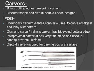 Hand cutting instruments | PPTX