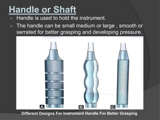 Hand cutting instruments | PPTX