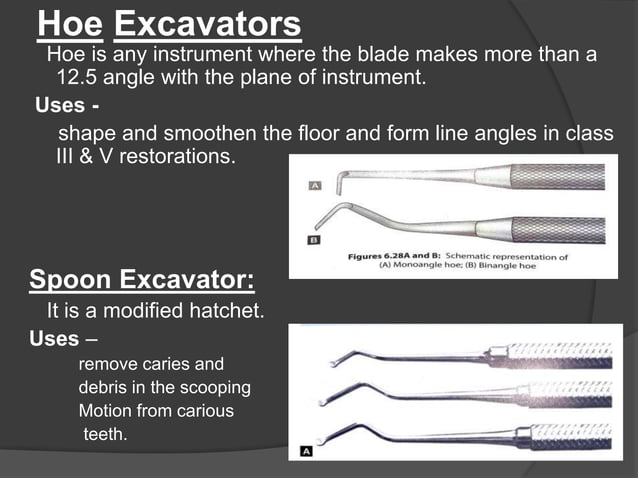 Hand cutting instruments