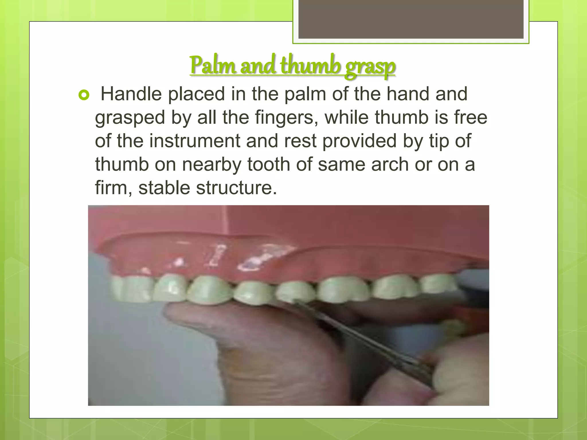HAND INSTRUMENTS IN DENTISTRY | PPTX