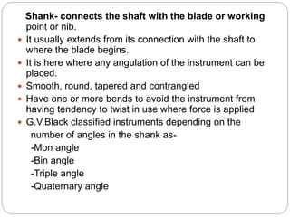HAND INSTRUMENTS, classification, types and uses | PPTX