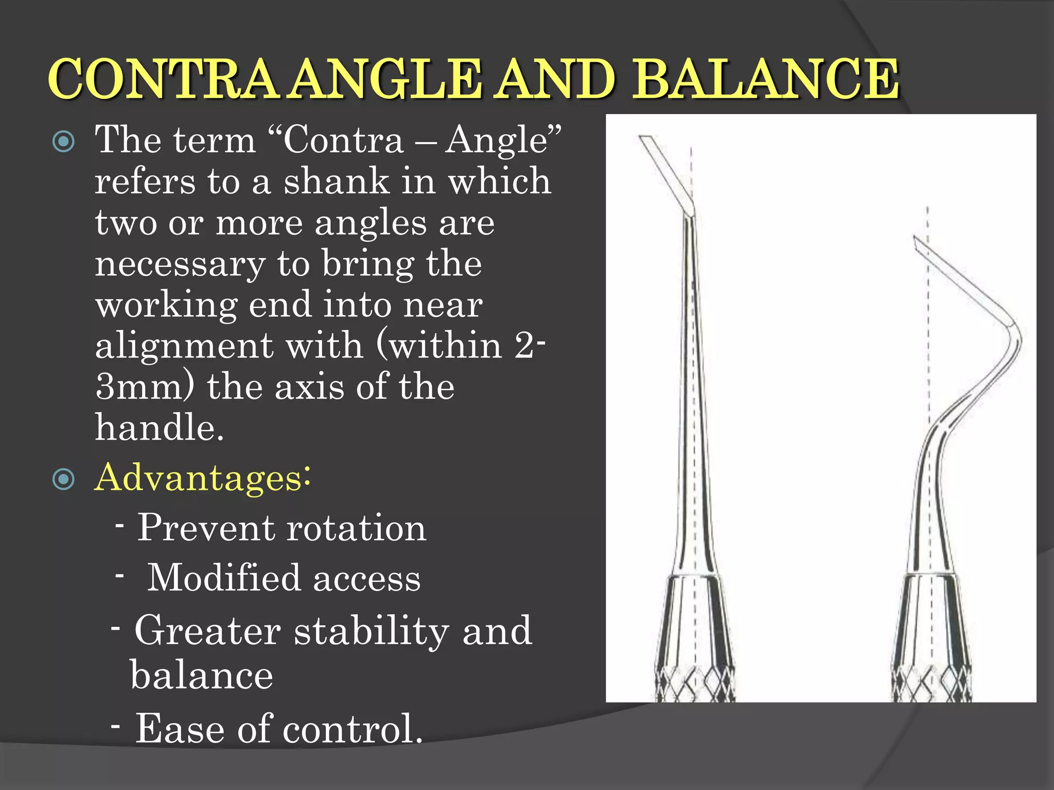 Hand instruments in operative dentistry | PPTX