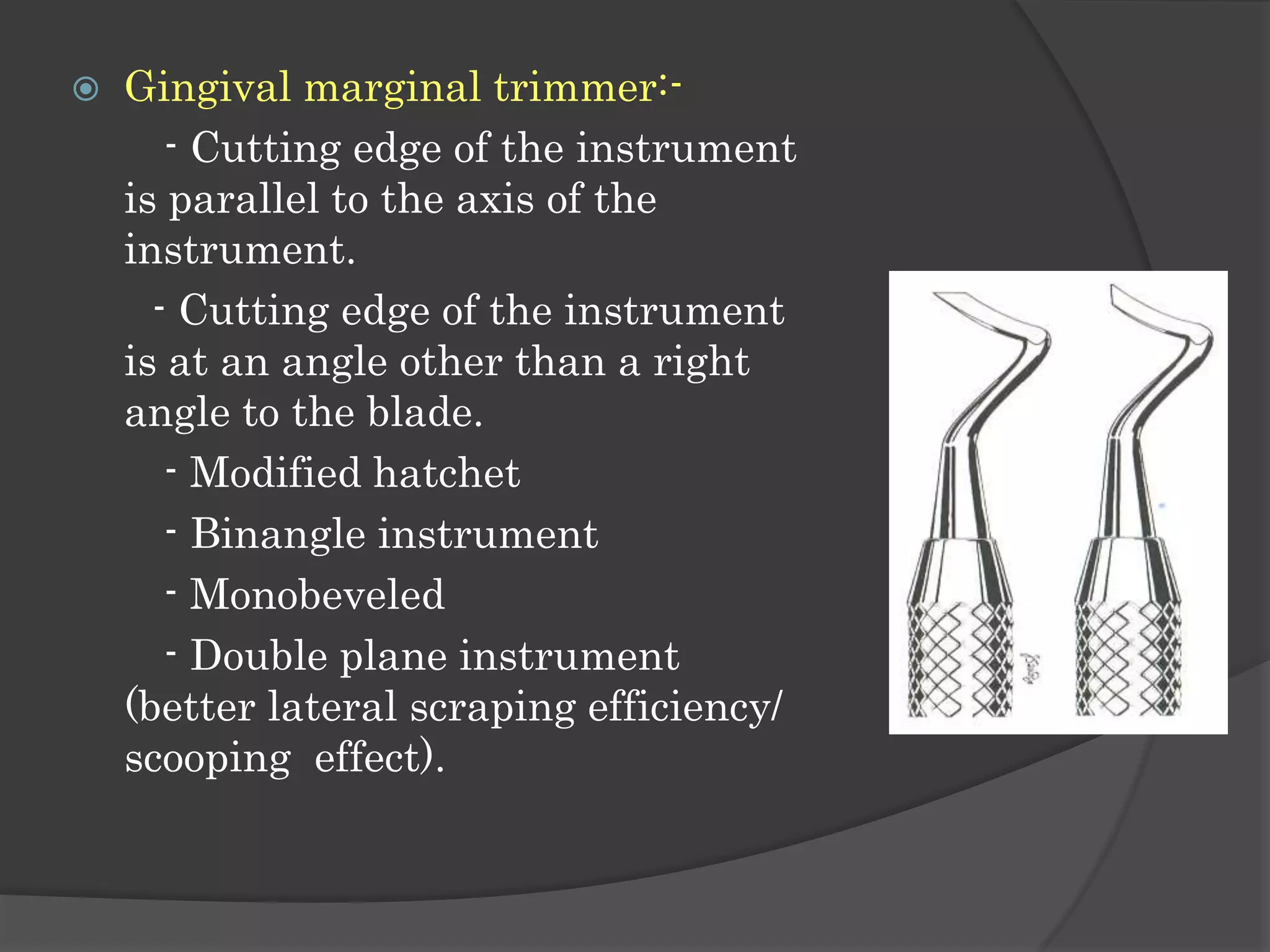 Hand instruments in operative dentistry | PPTX