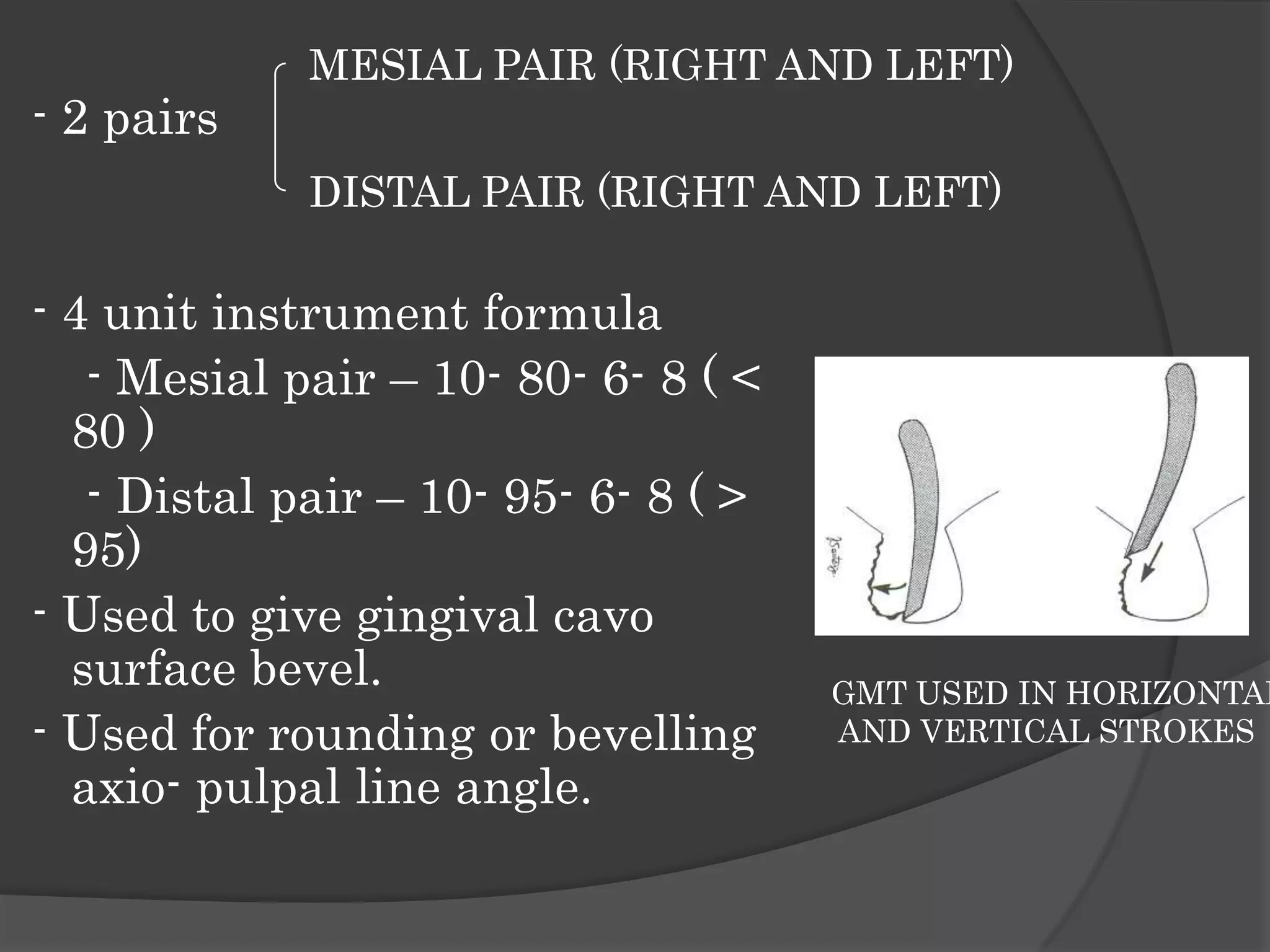 Hand instruments in operative dentistry | PPTX