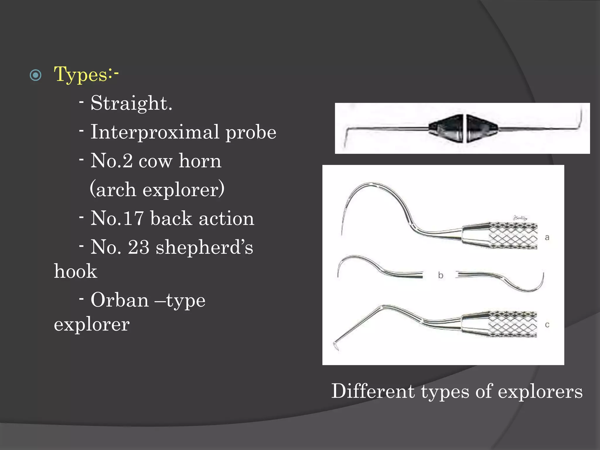 Hand instruments in operative dentistry | PPTX