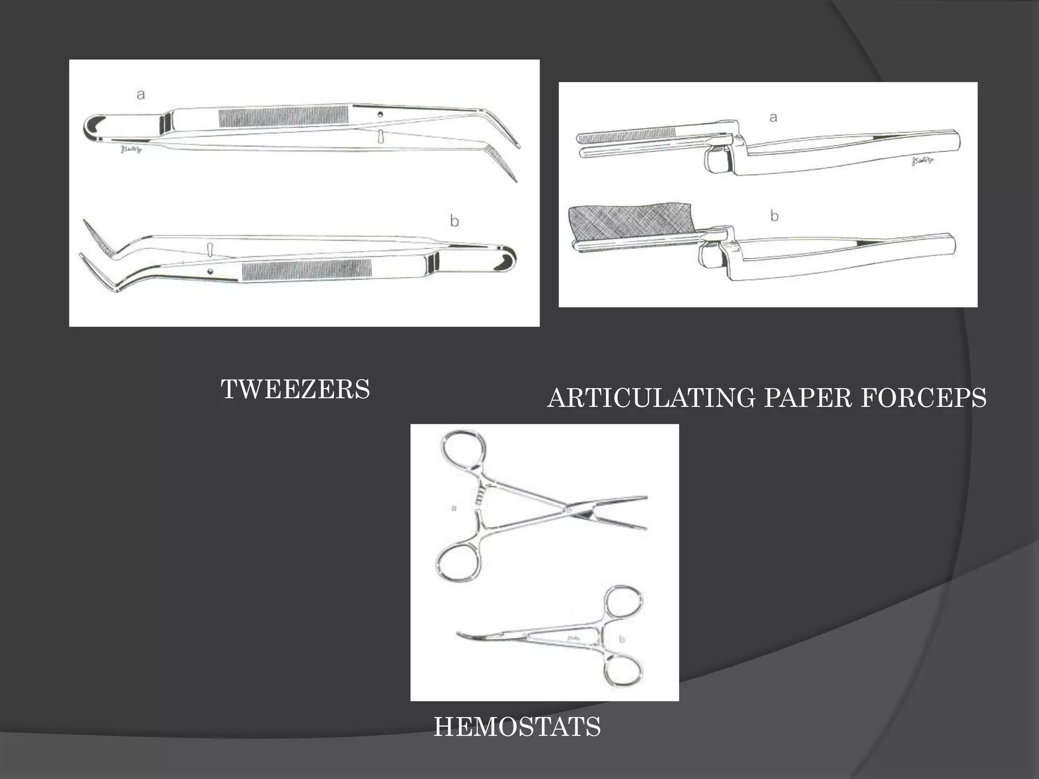 Hand instruments in operative dentistry | PPTX
