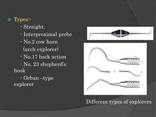 Hand instruments in operative dentistry | PPTX