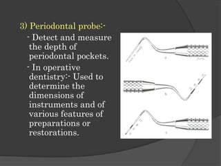 Hand instruments in operative dentistry | PPTX