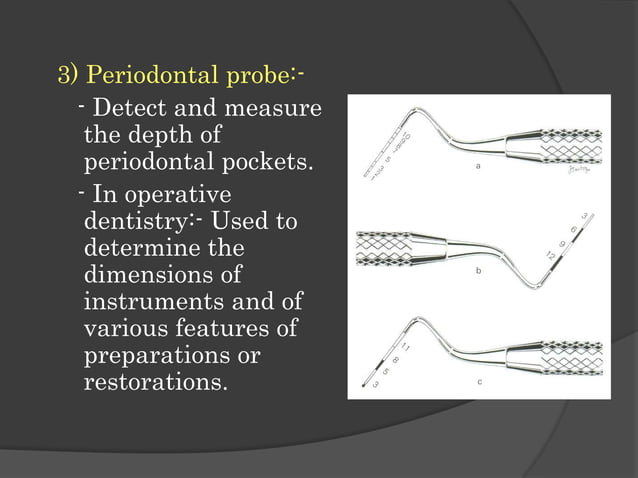 Hand instruments in operative dentistry | PPTX