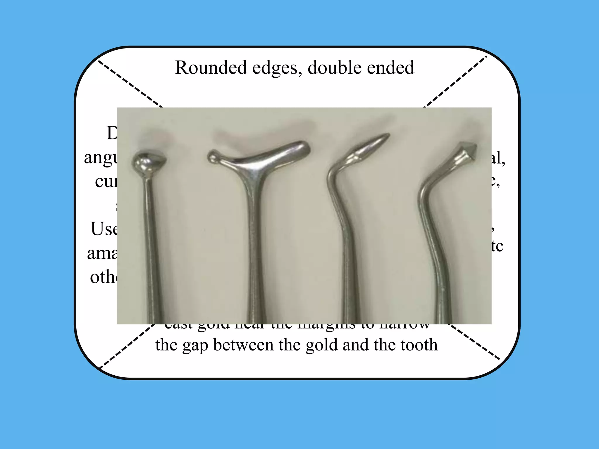 Hand instruments in operative dentistry | PPT