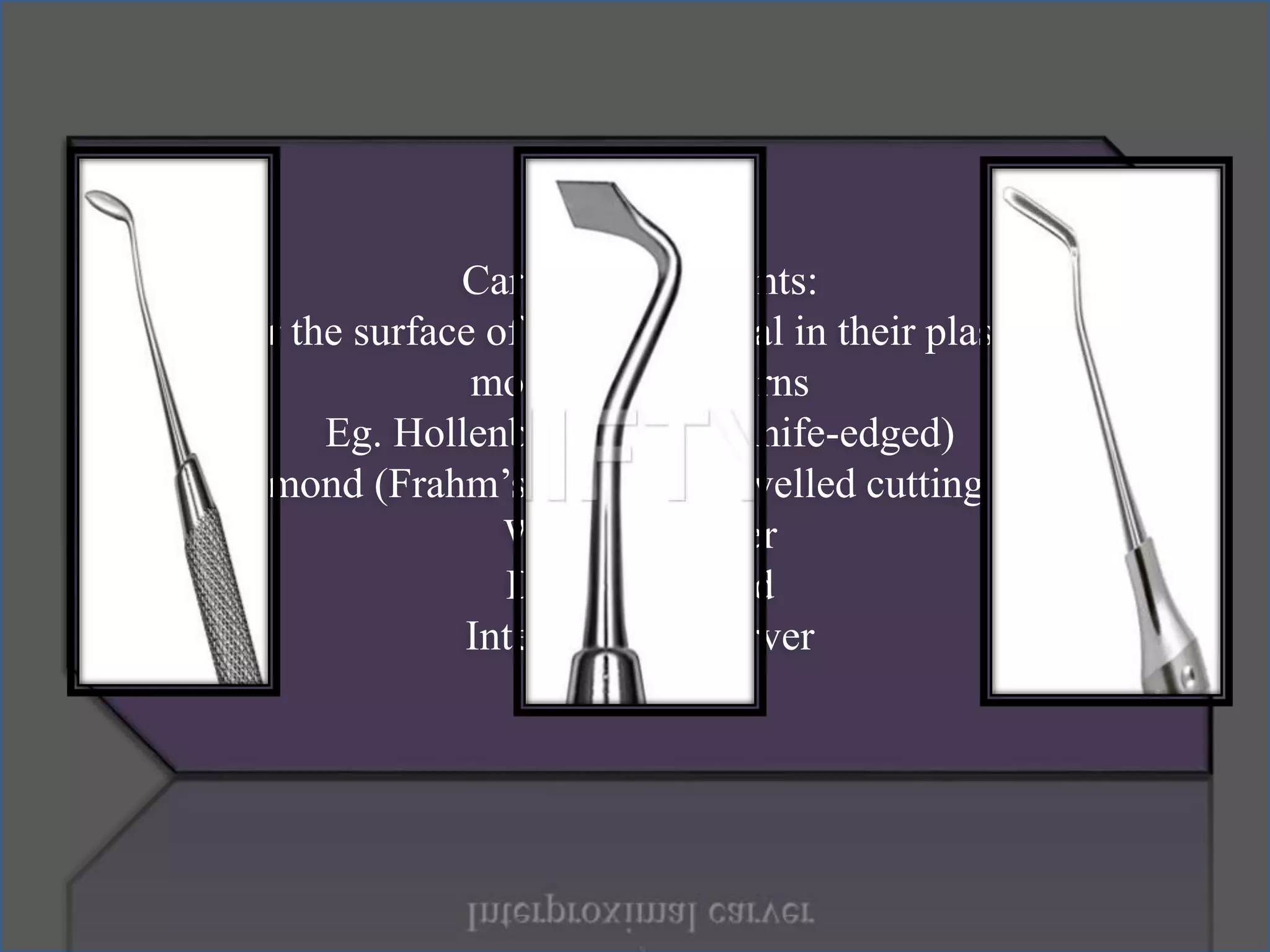 Hand instruments in operative dentistry | PPT