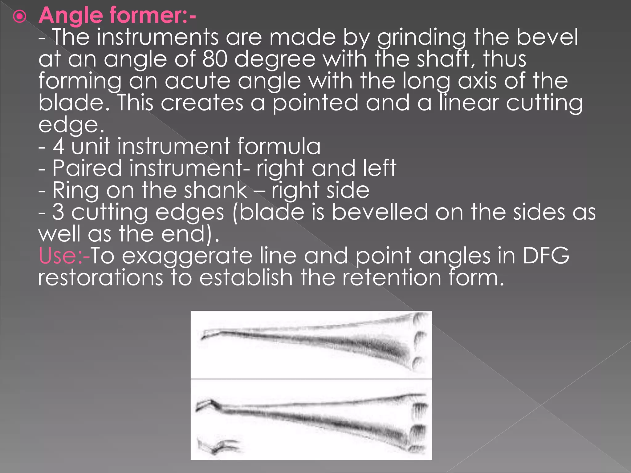 Hand instruments in operative dentistry | PPTX