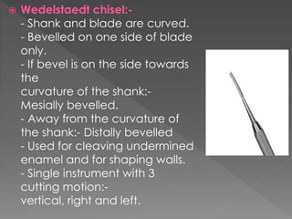 Wedelstaedt Chisel