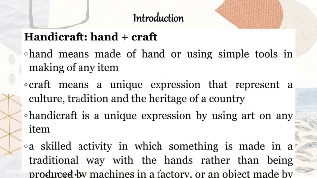 Craft Design Handicrafts Orientation.pptx