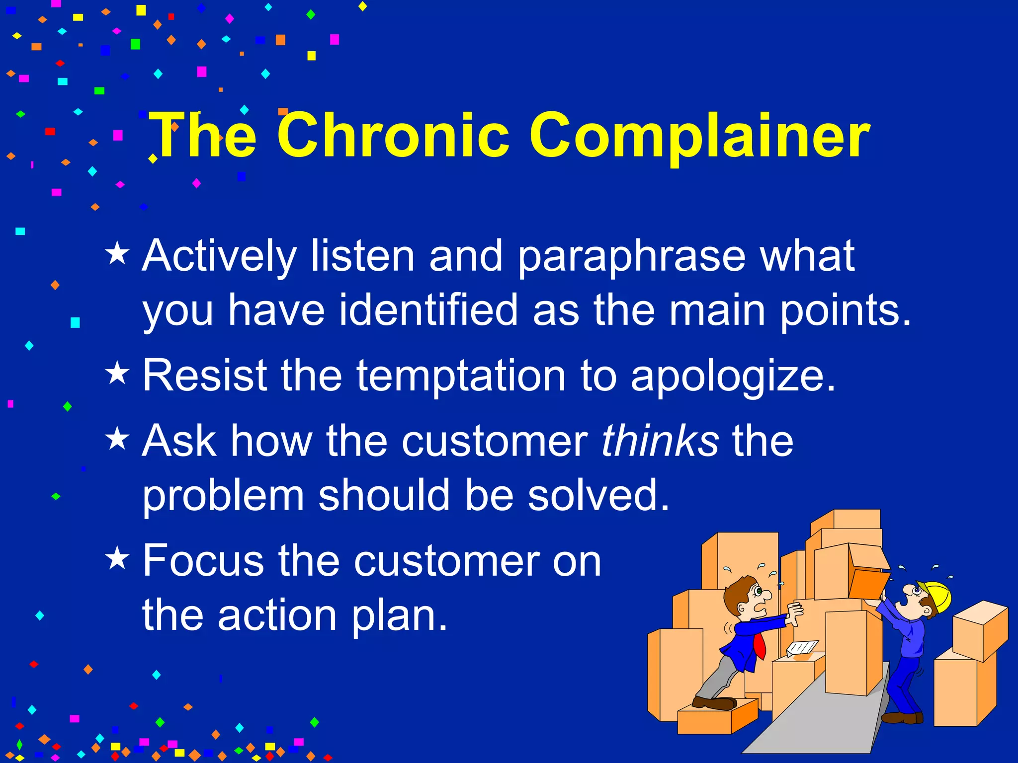 Handle Irate Customers | PPT