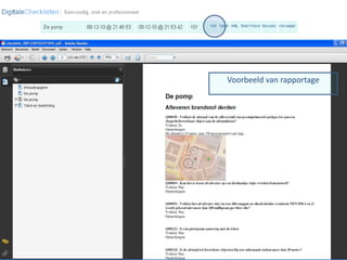 Handleiding Digitale Checklisten | PPT
