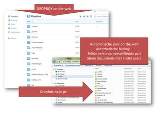 Handleiding dropbox | PPT