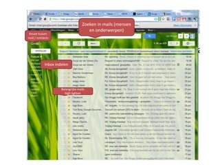 Handleiding gmail & handtekening | PPT
