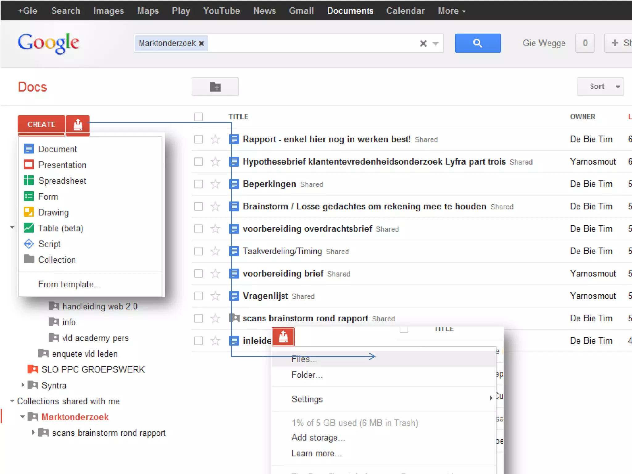 Handleiding google docs | PPTX