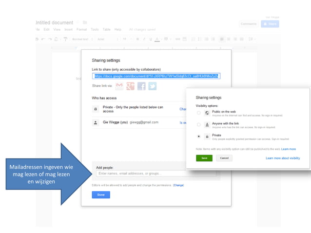 Handleiding google docs | PPTX