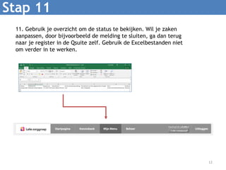 Handleiding Lelie Zorggroep melding verbeterregister bekijken | PPTX