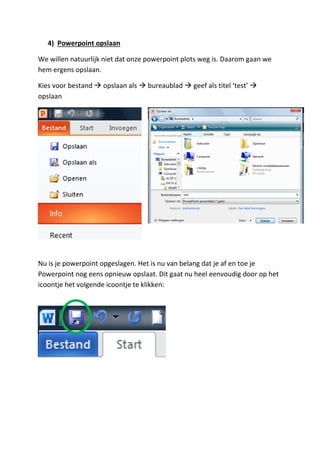Handleiding powerpoint | PDF