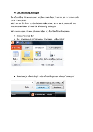 Handleiding powerpoint | PDF